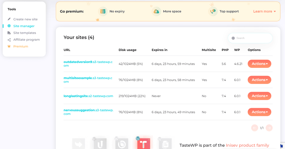 Free WordPress Test Sites for Bloggers and Web Developers