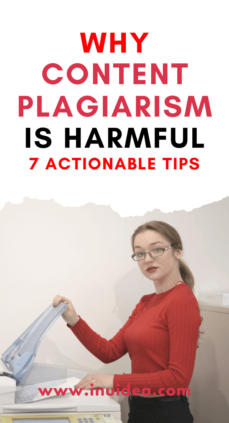 Why Content Plagiarism is Harmful to Your SEO - 7 Actionable Tips to ...