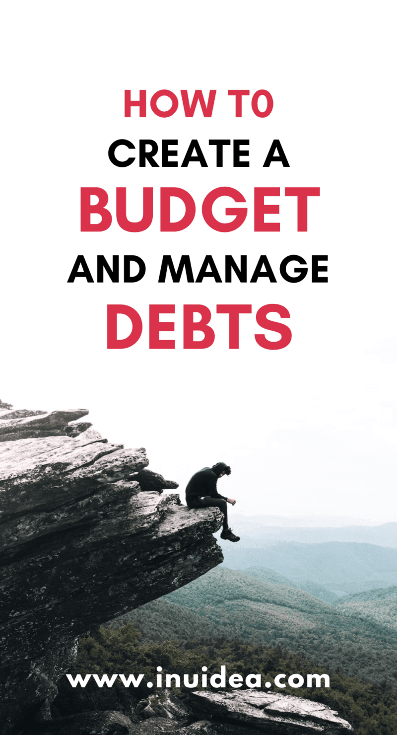 How to create a budget, manage debts and fix bad credit scores